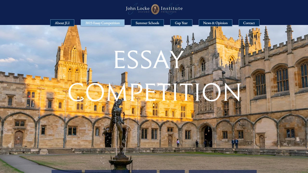 John Locke Essay Prize | Latest News | News | South Hampstead High School