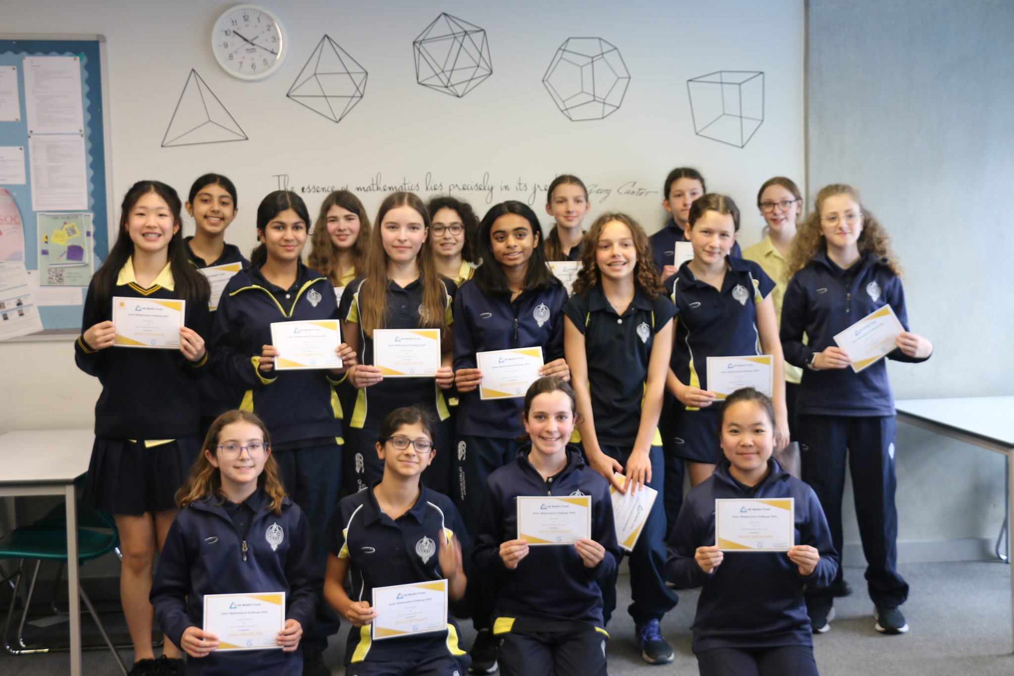Maths Awards | Latest News | News | South Hampstead High School
